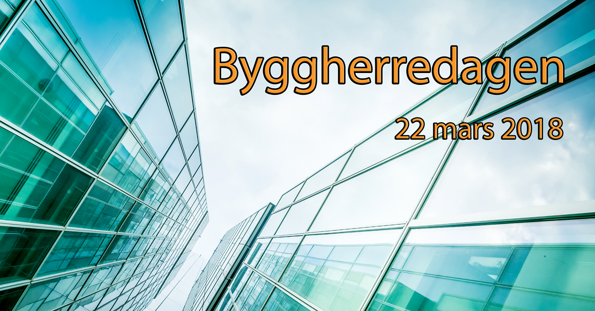 Byggherredagen 2018 - Byggherrarna