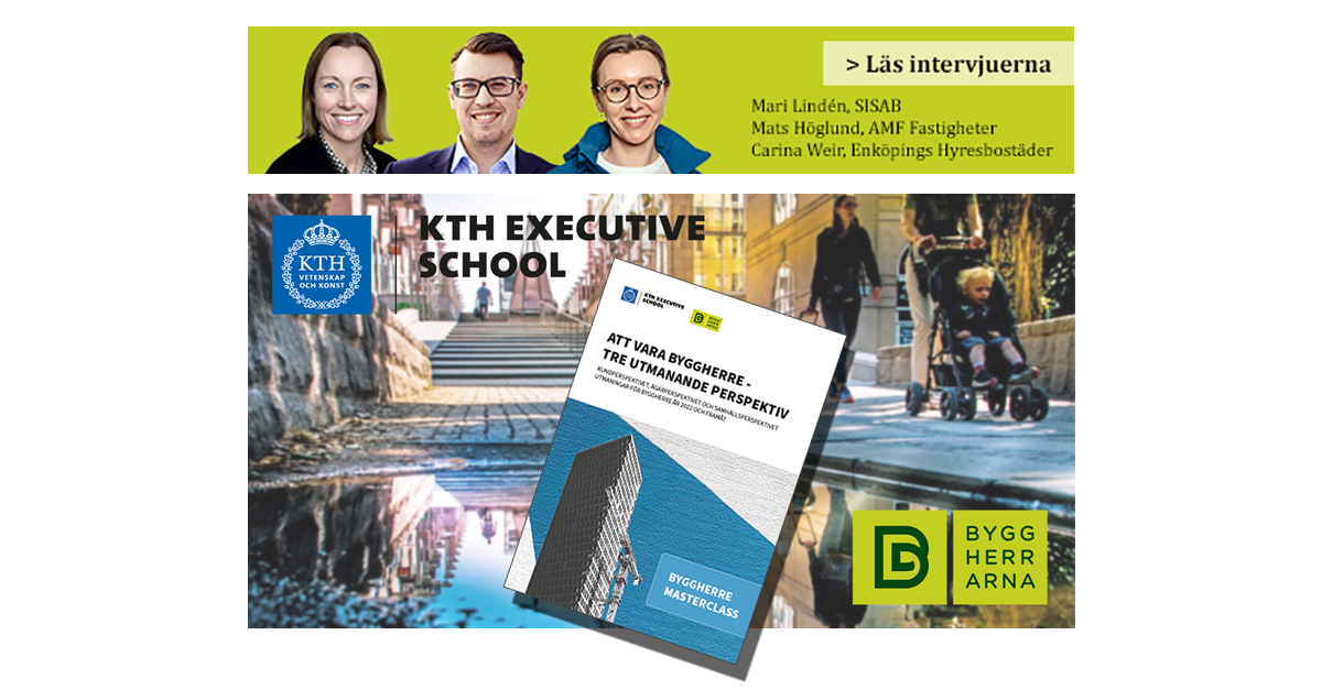 Byggherre MasterClass - Byggherrarna